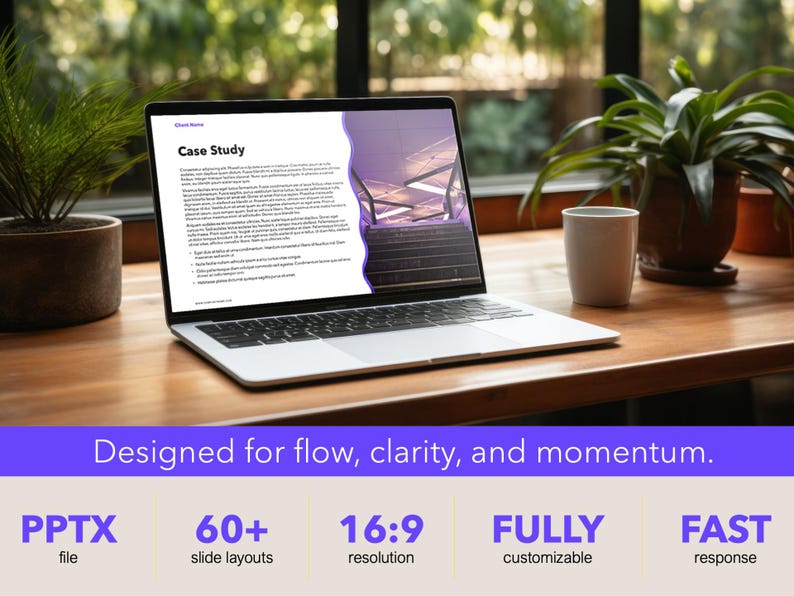The Ribbon — A Flow-driven Powerpoint Presentation Template - Etsy