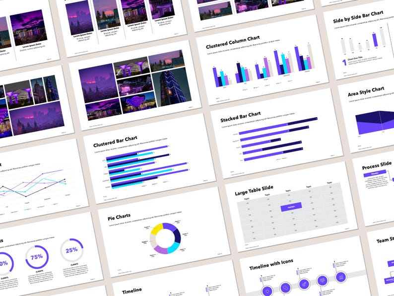 The Ribbon — A Flow-driven Powerpoint Presentation Template - Etsy