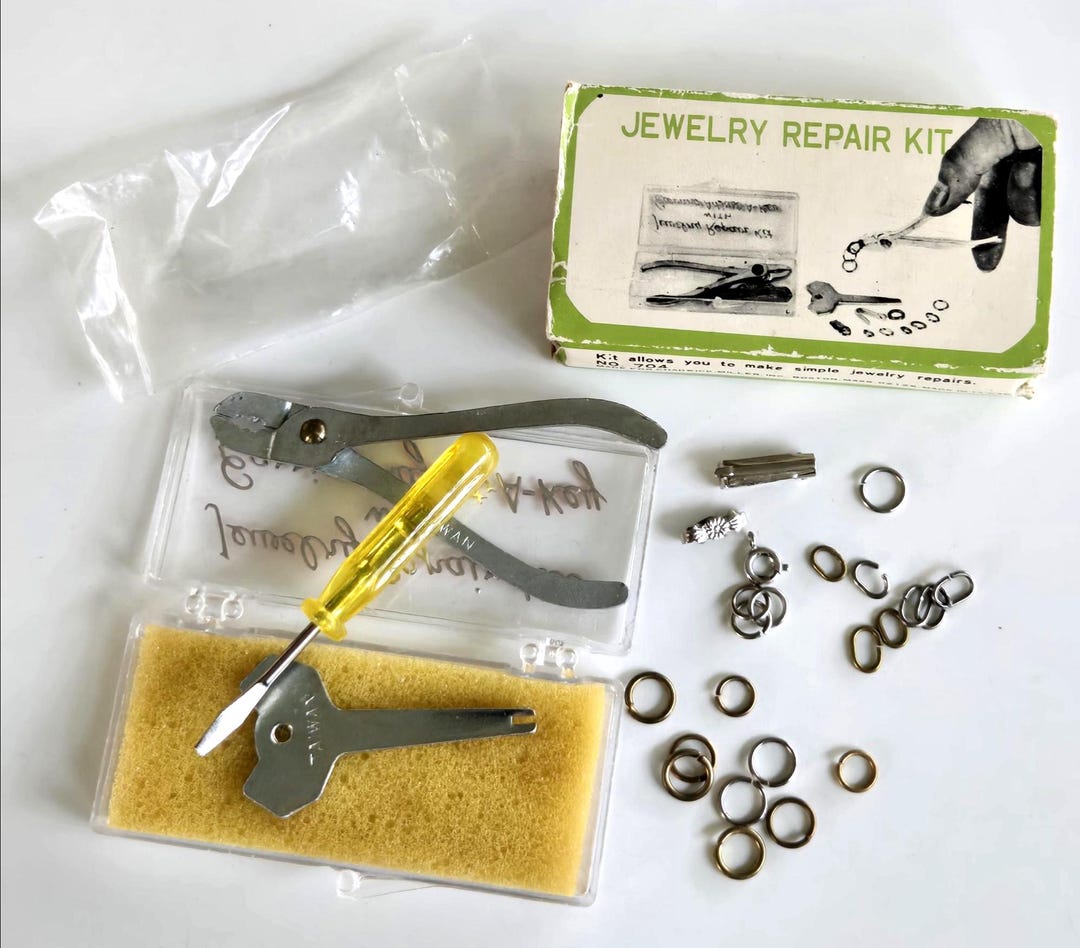 Vintage Jewelry Repair Kit No 704 by Chadwick-miller - Etsy