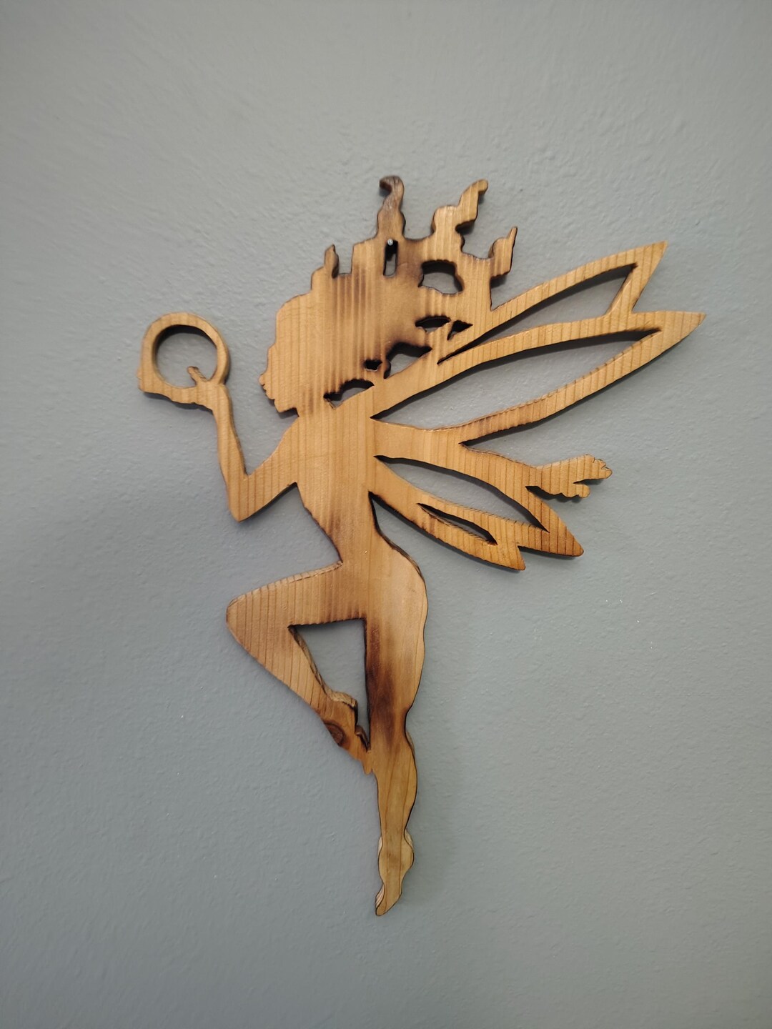Fairy - Scroll Saw Art. Hang on Any Wall. - Etsy