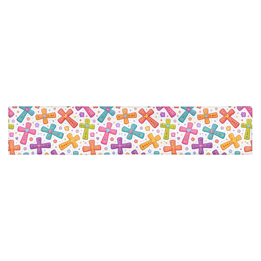 Colorful Christian Cross Headband Faith Hair Accessory Women - Etsy