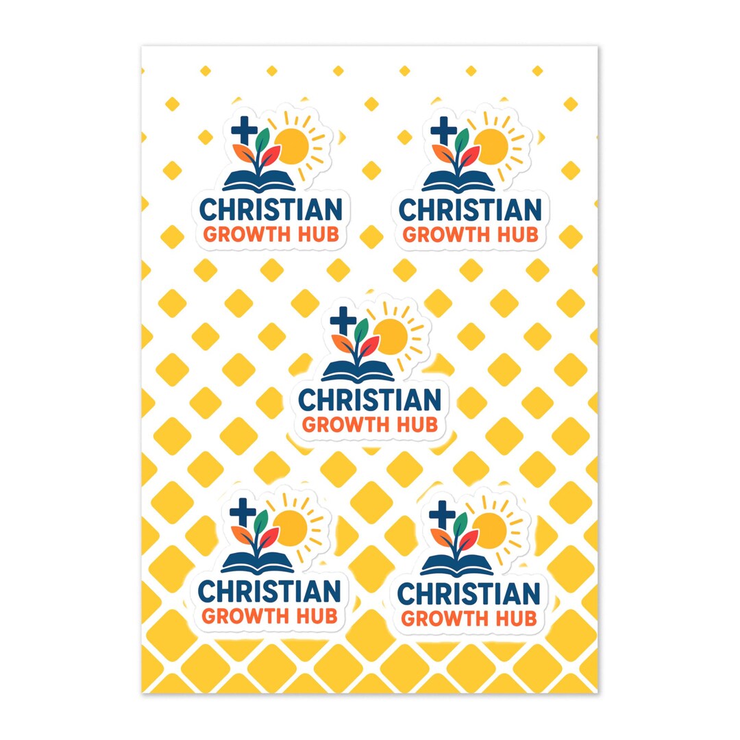 Christian Growth Hub Sticker Sheet Faith Inspired Stickers for ...