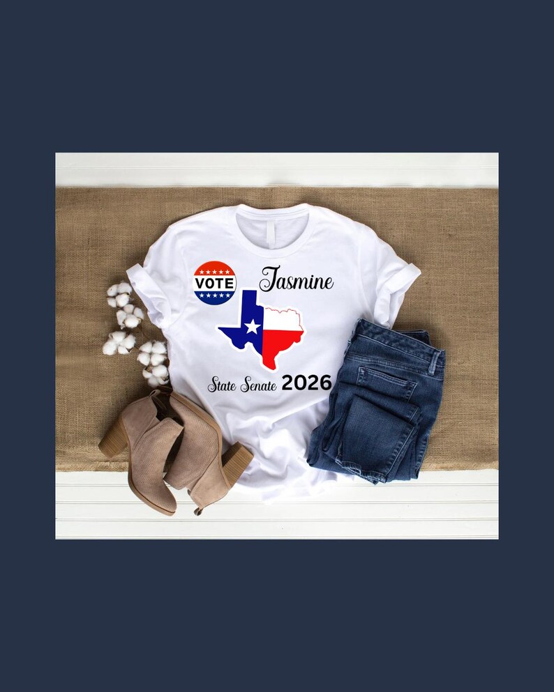 Jasmine Crockett Vote Senate TX 2026 PNG (download Download) - Etsy UK