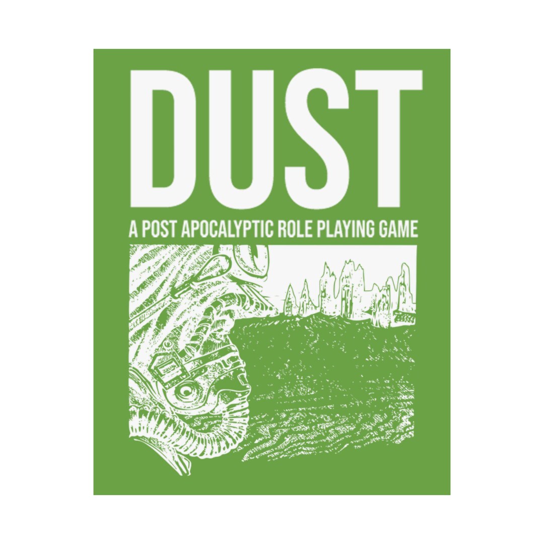 Poster - DUST Post Apocalyptic Role Playing Game - Etsy