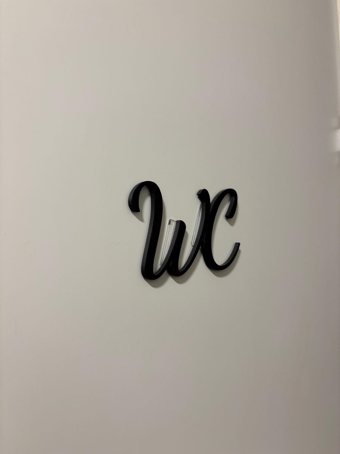 WC Sign, Decoration, Bathroom, Door Sign, Wall Decoration, Gift ...