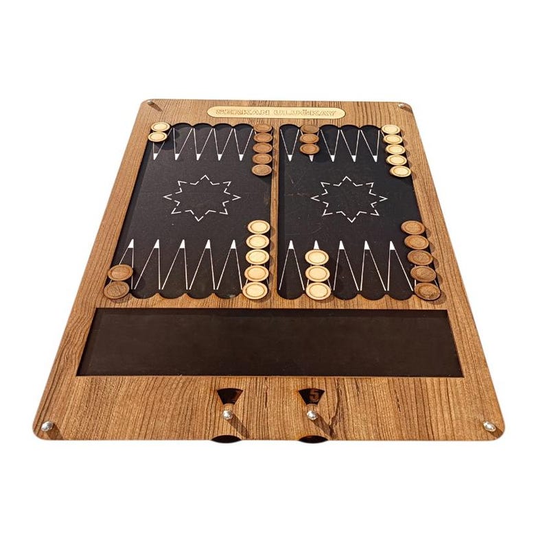 Backgammon Designed for the Wall - Etsy