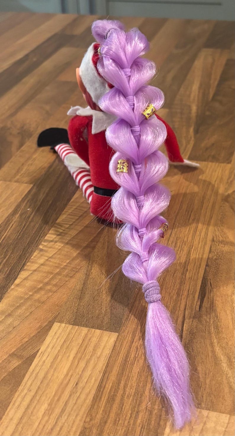 Handmade Christmas Elf Doll K-pop Demon Hunter Rumi Style Braids ...