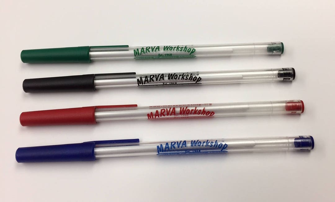 Custom Personalized Clear Stick Pens: Bulk Giveaways - Etsy