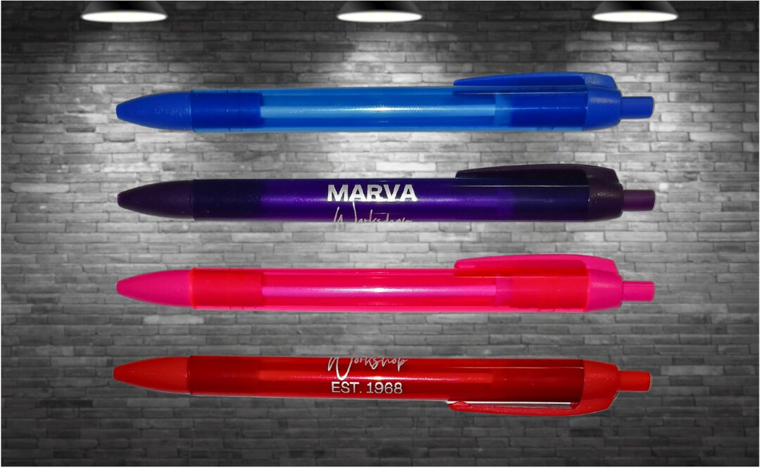 Customized Wide Body Ink Pens: Personalized Party Favors - Etsy
