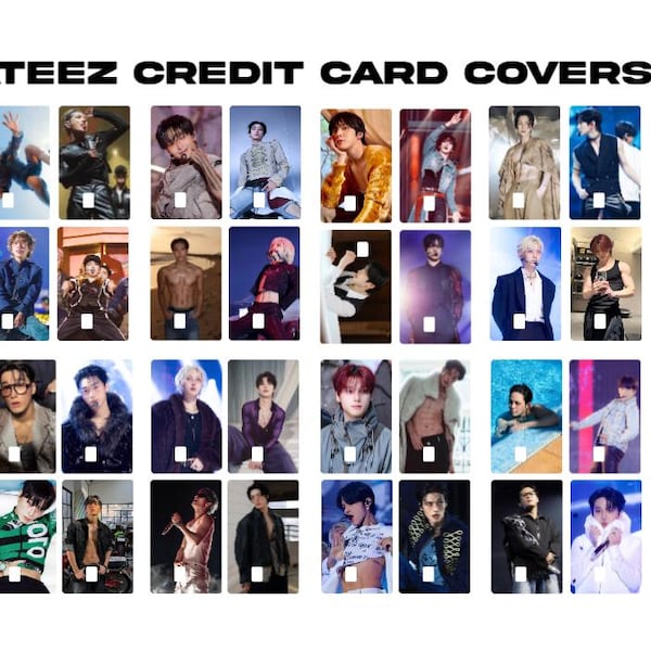 Ateez Card Stickers - Etsy