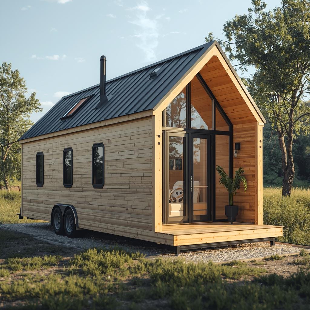 Quartz Tiny House Plans | Modern DIY Home Building (PDF Download) - Etsy