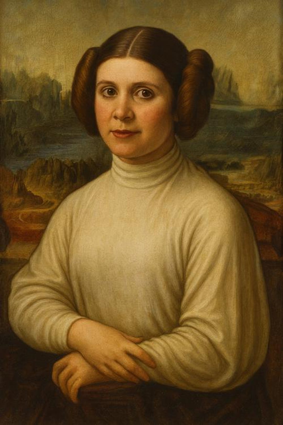 Princess Leia as the Mona Lisa - Star Wars Episode IV - A New Hope ...