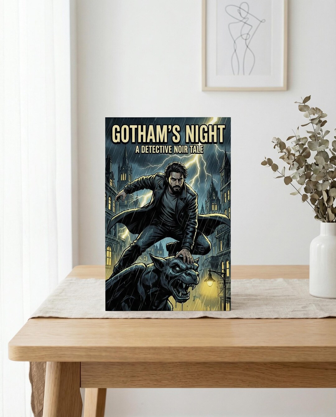 Personalized Gotham Style Comic Book PDF From Your Photos | Custom ...