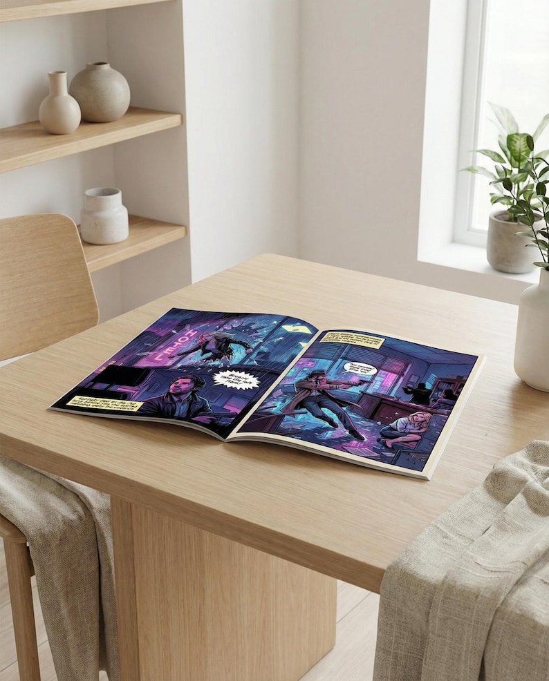Personalized Comic Book Gift | Custom Story From Photo | Your Story as ...