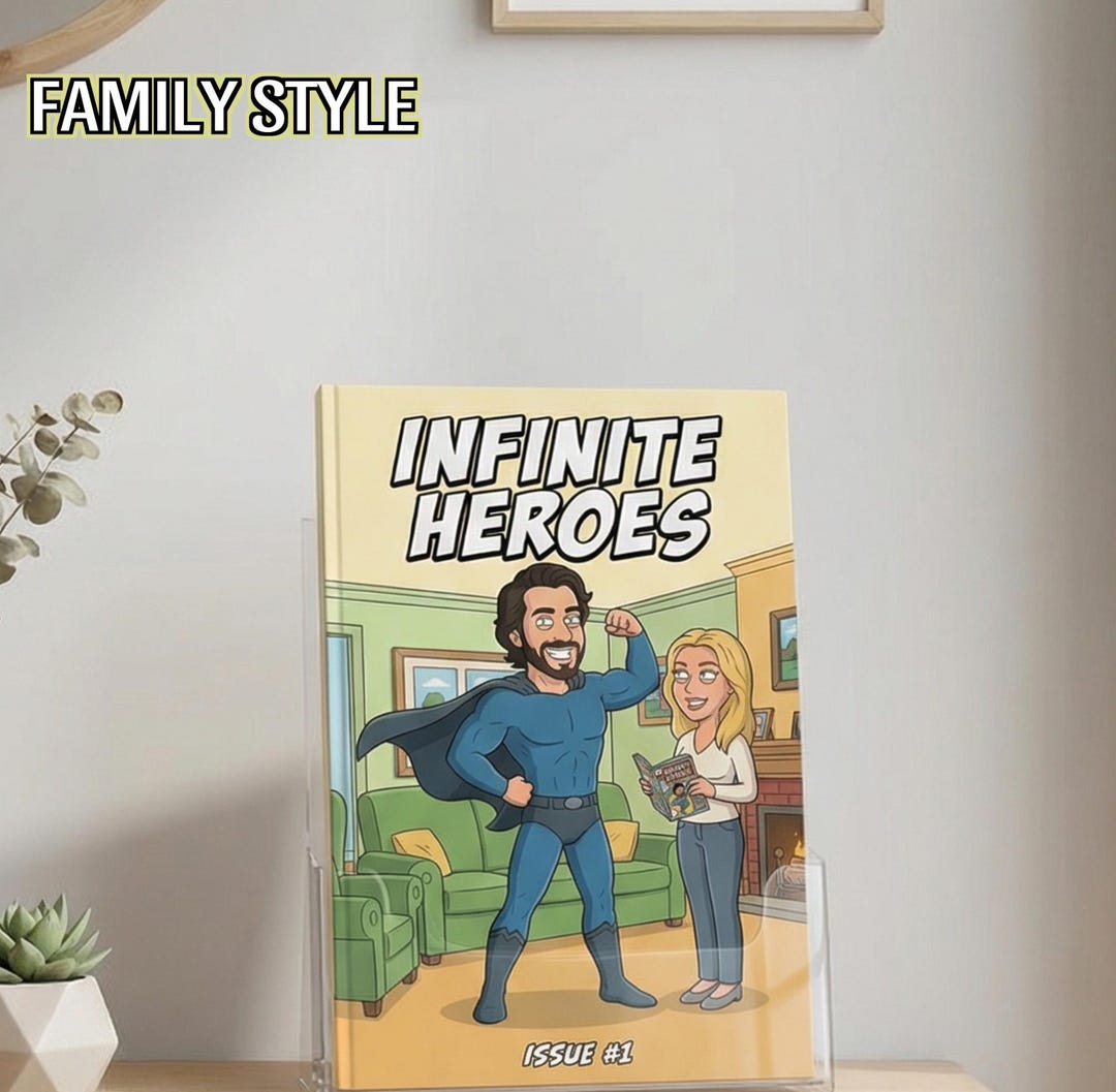 Personalized Comic Book Gift | Custom Story From Photo | Your Story as ...