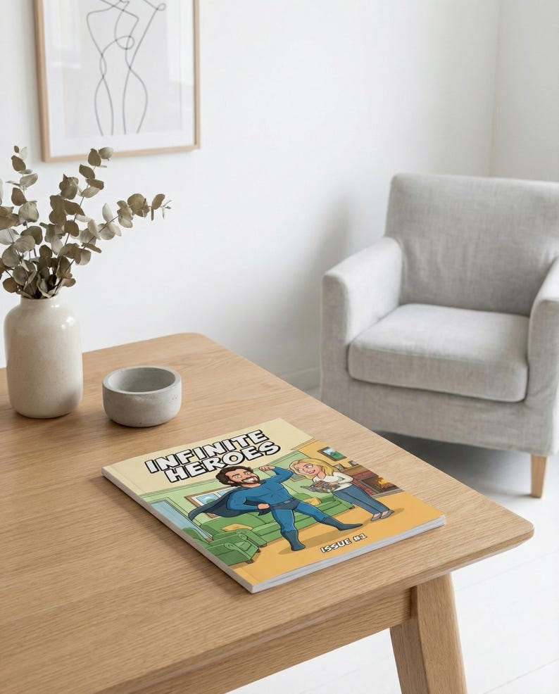 Personalized Comic Book Gift | Custom Story From Photo | Your Story as ...