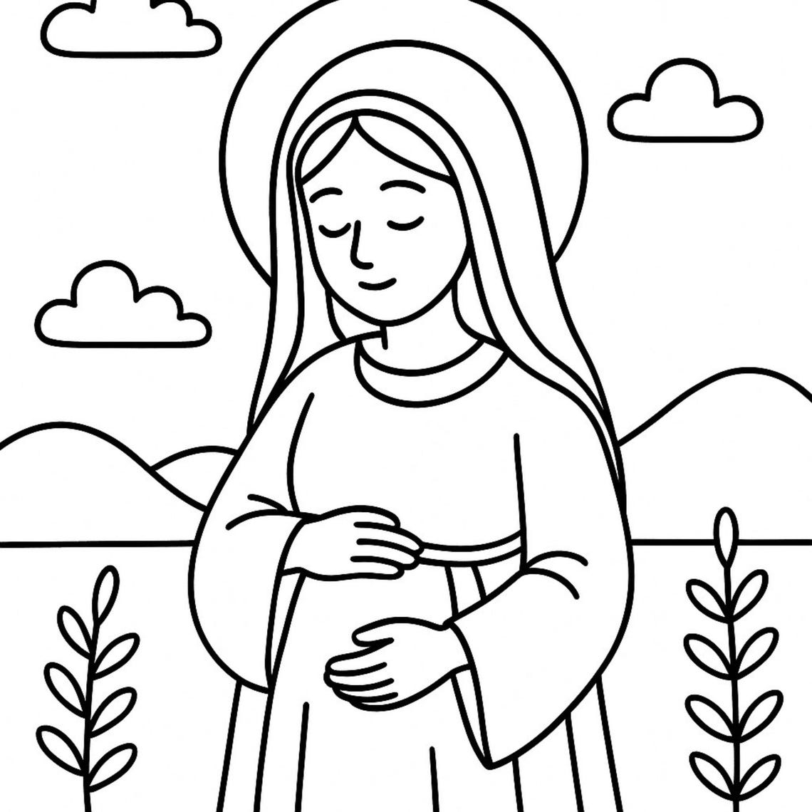100+ Bible Coloring Pages for Kids, Christian Art (digital Download ...