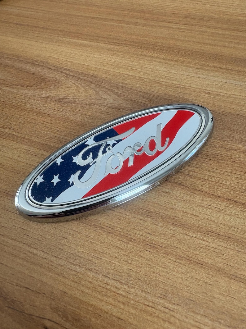 4 1/2" FORD Front Grille Logo Emblem Decal Sticker Edge Escape Explorer ...