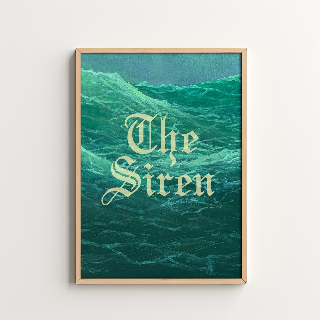 The Siren — Fine Art Print - Etsy