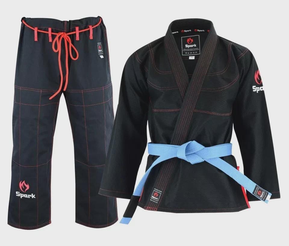 Men's BJJ Gi: Brazilian Jiu Jitsu Suit - Etsy