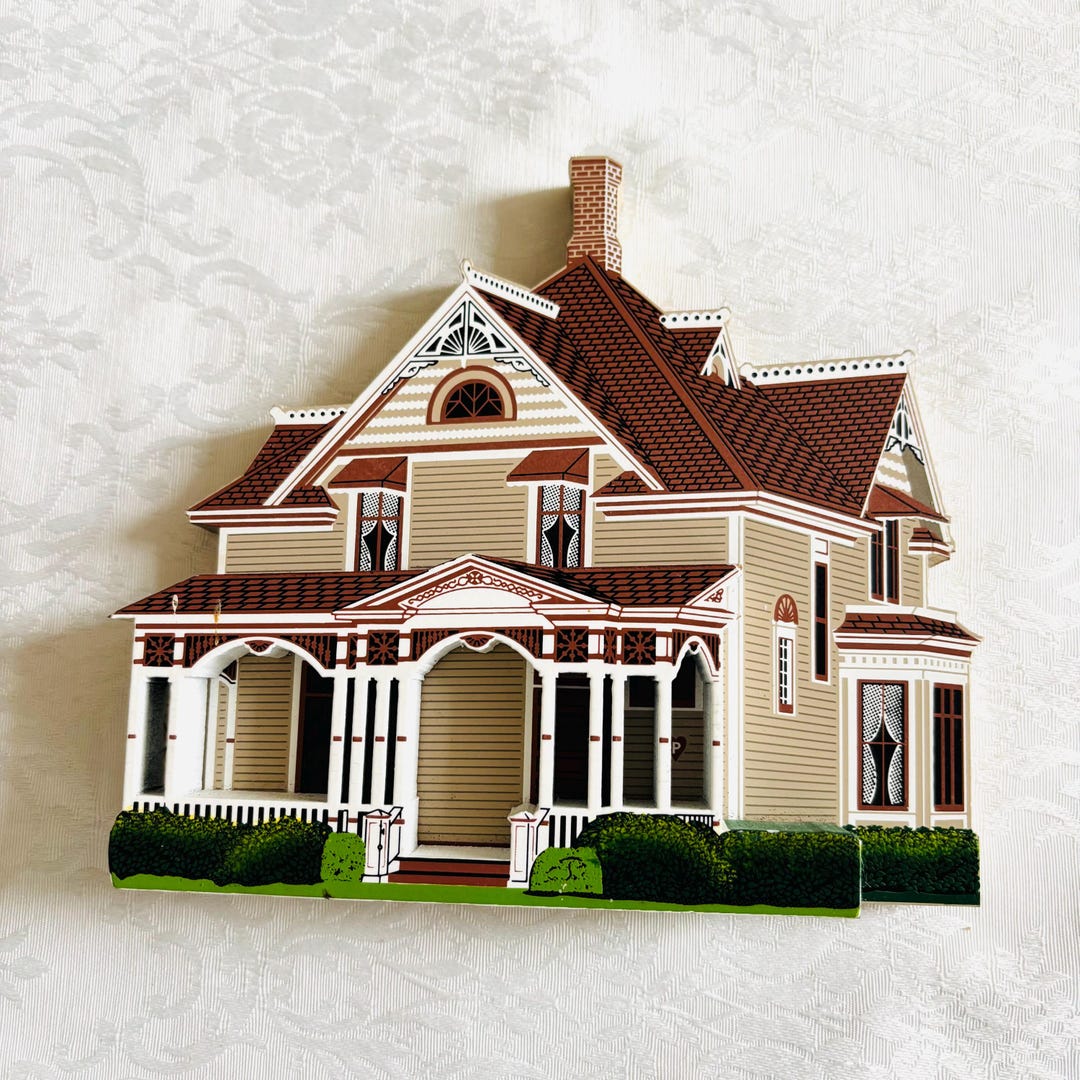 Vintage Sheila's Houses, 1998, Gladys Pyle Home, Huron, South Dakota - Etsy