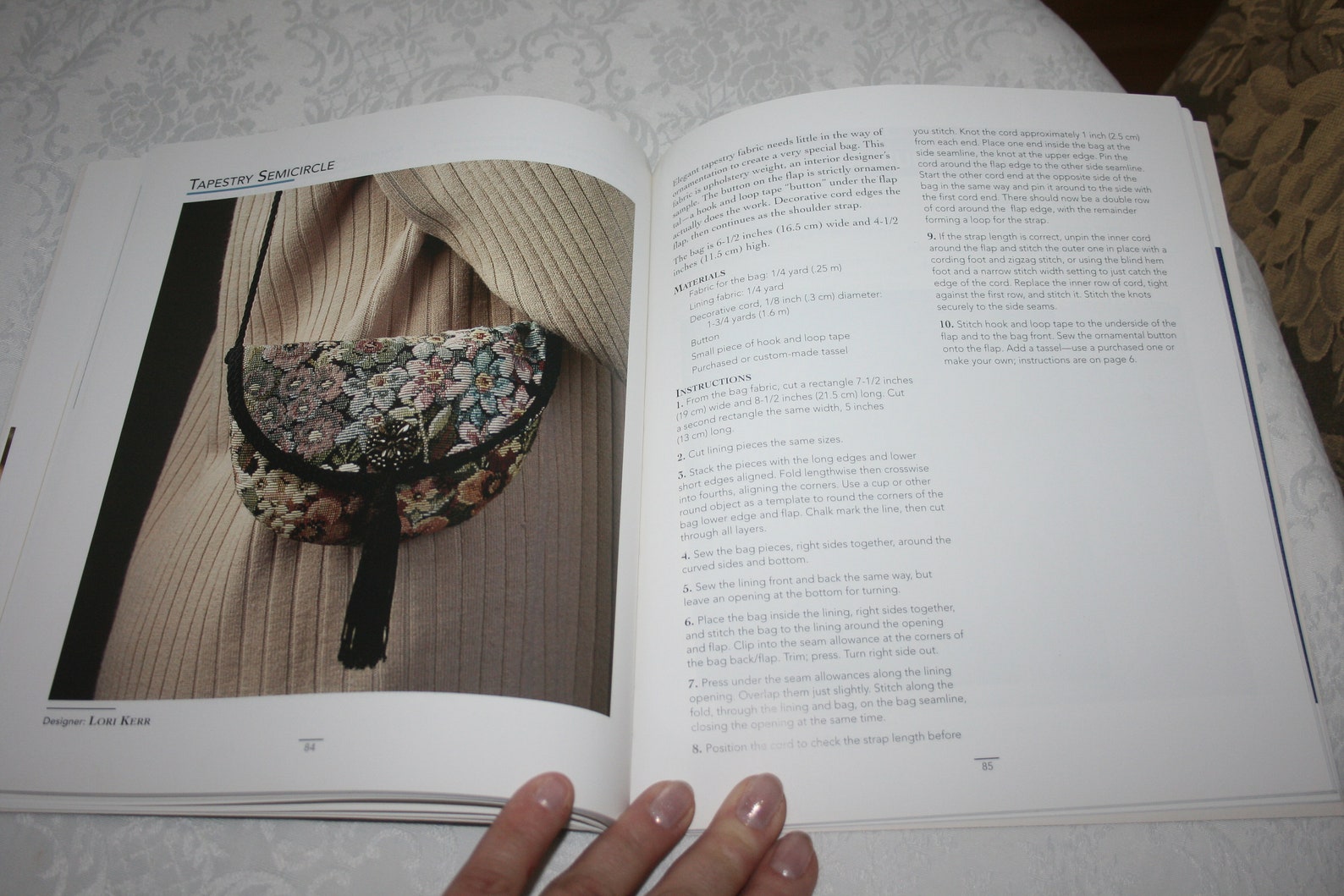 Craft Book, Soft Cover, Making Handbags & Purses, by Carol Parks, 1998 ...