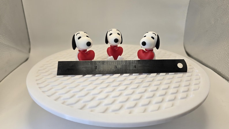 3d Printed Adorable Valentine Snoopy! - Etsy