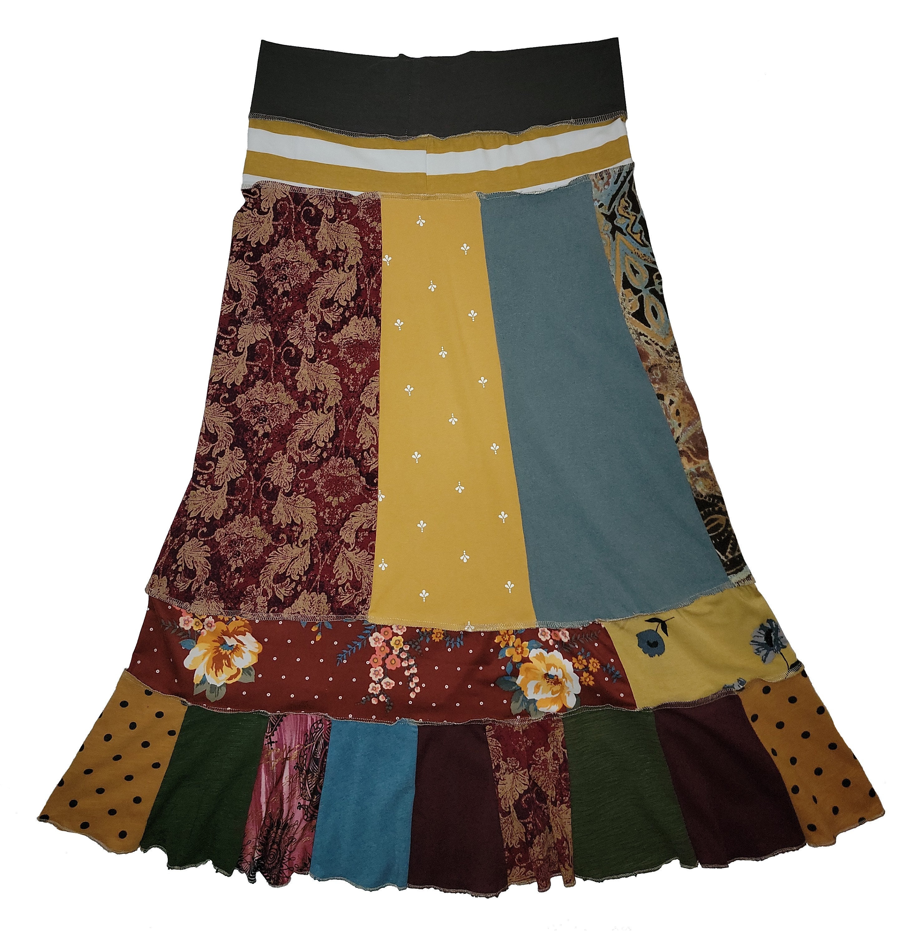 Diy Patchwork Skirt