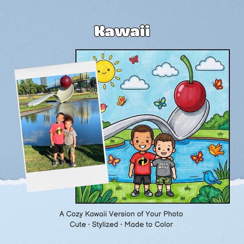 Custom Coloring Book Digital Download - Etsy