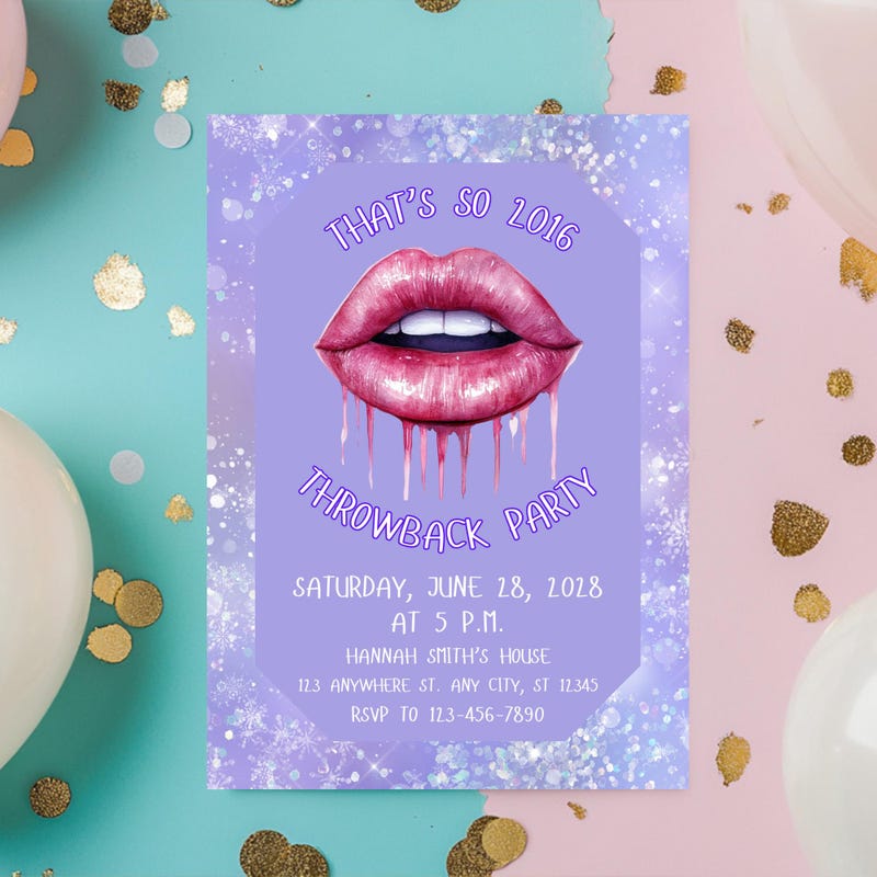 2016 Themed Party - Etsy