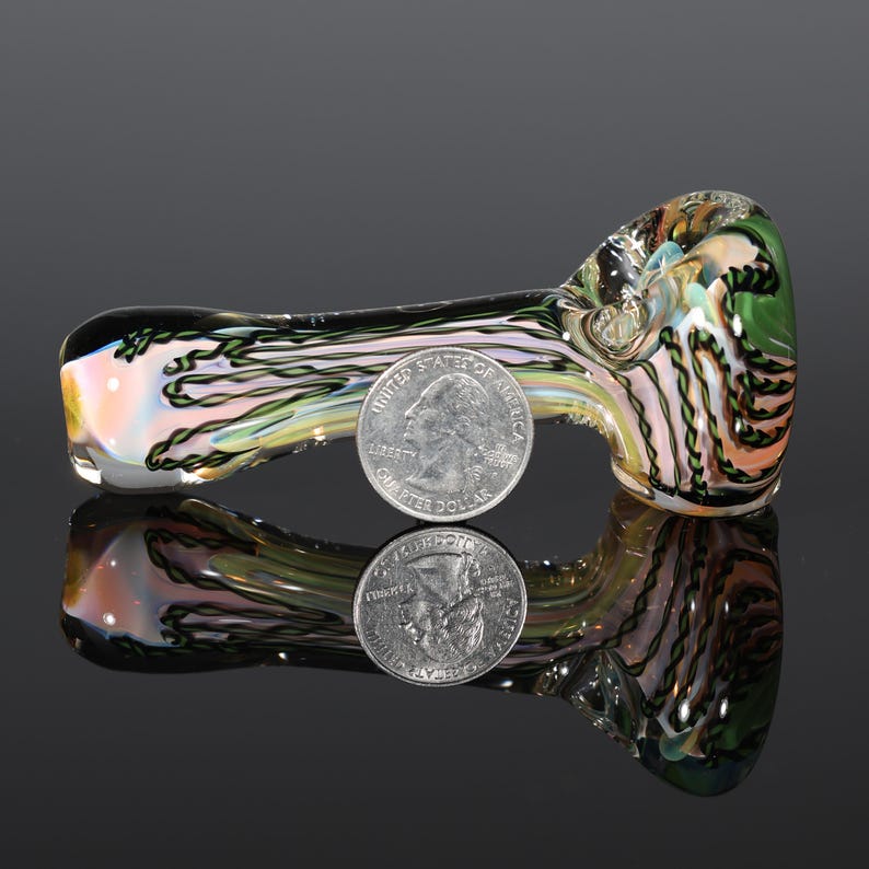 Handblown Inside-out Color-changing Glass Pipe – Thick, Durable - Etsy