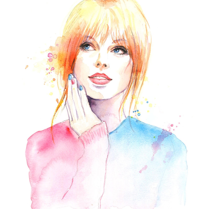 Female Celebrity Posters - Etsy