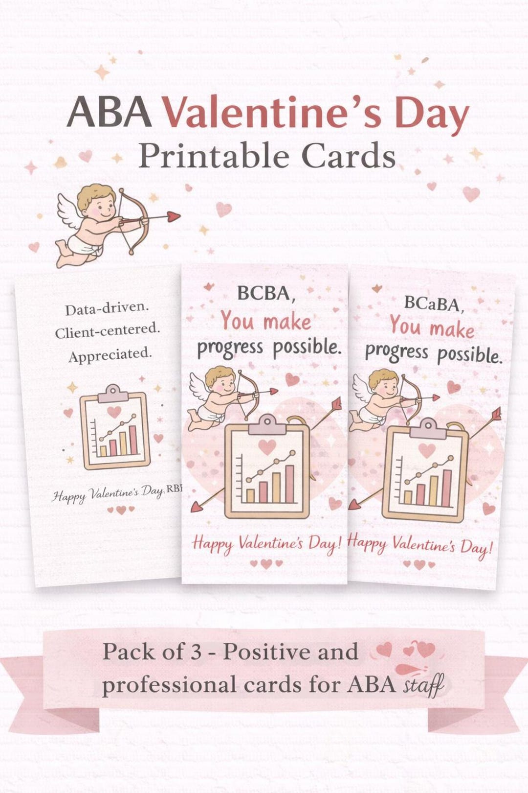 BCBA Valentine’s Day Card Printable | ABA Appreciation Card | You Make ...