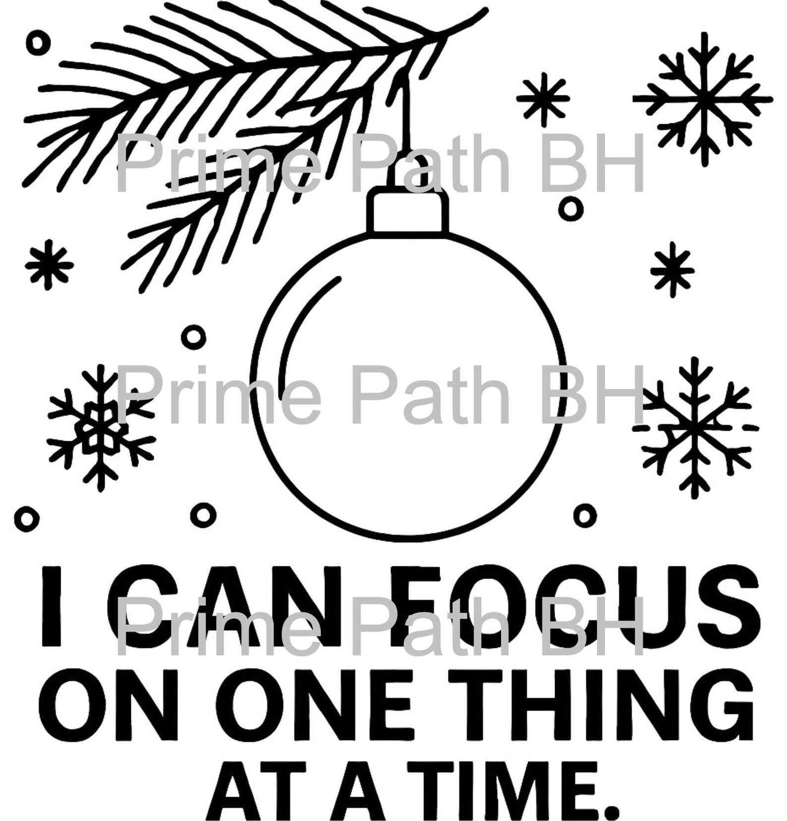Christmas Coping Skills Coloring Pages (digital Download) - Etsy