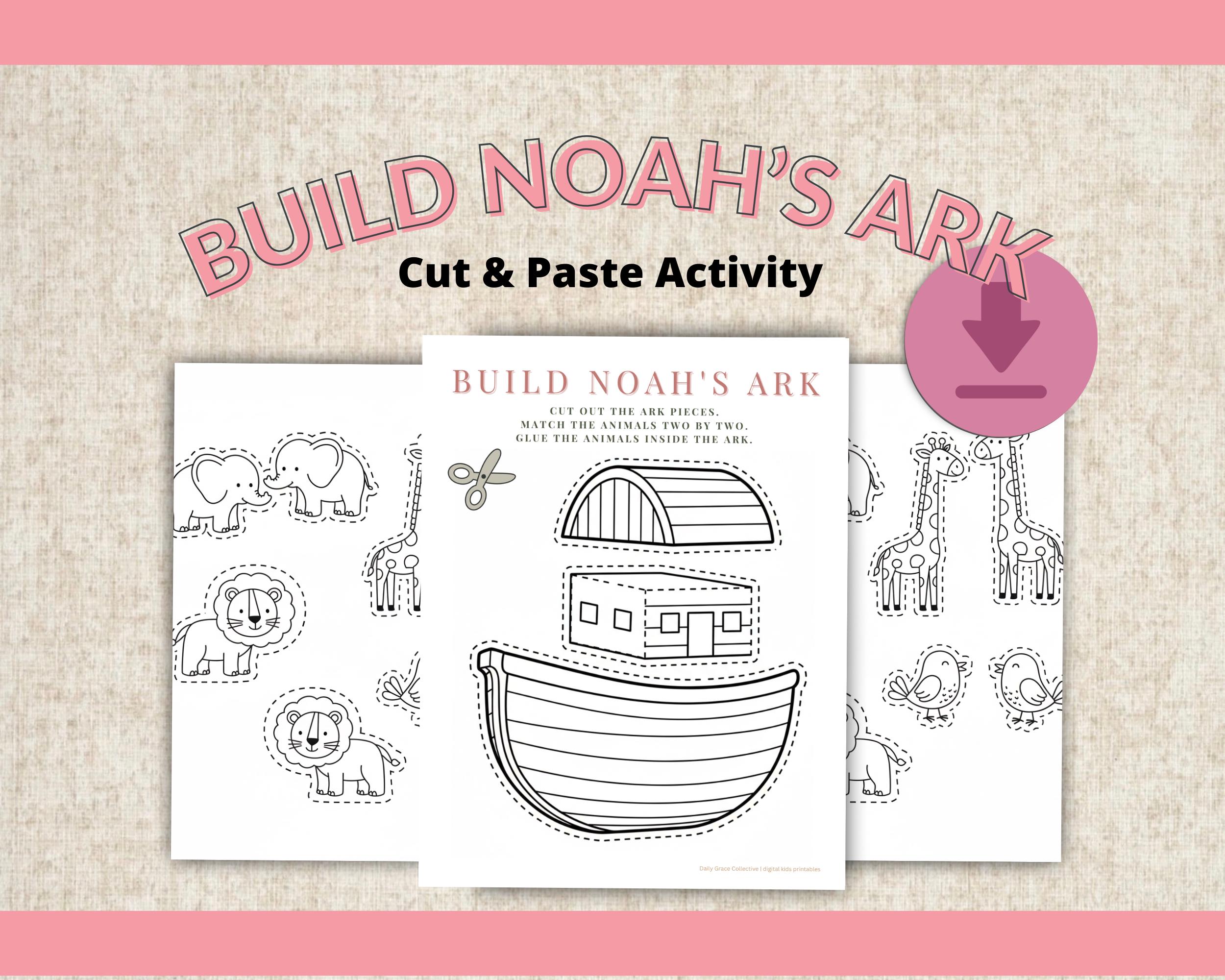Noah's Ark Kids Activity Pack | Come Follow Me, Ages 3-7 (digital ...