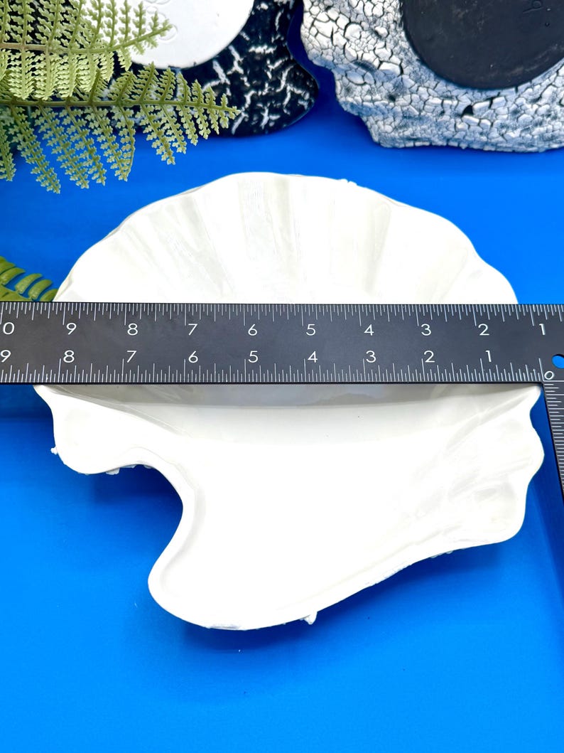Vintage Ceramic Lava Glazed Shell Dishes | Set of 3 - Etsy