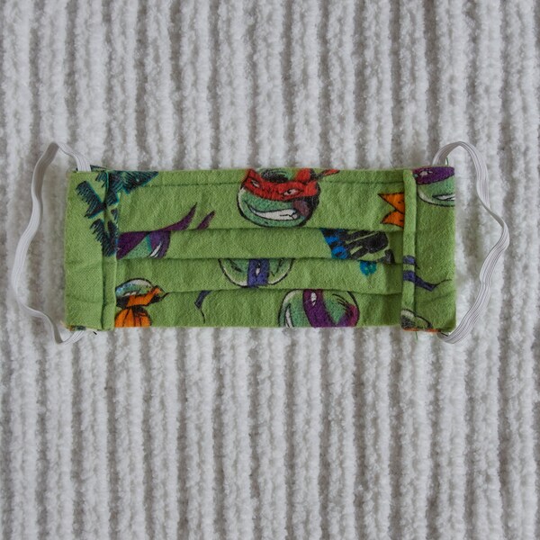 Teenage Mutant Ninja Turtle Face Mask - Etsy