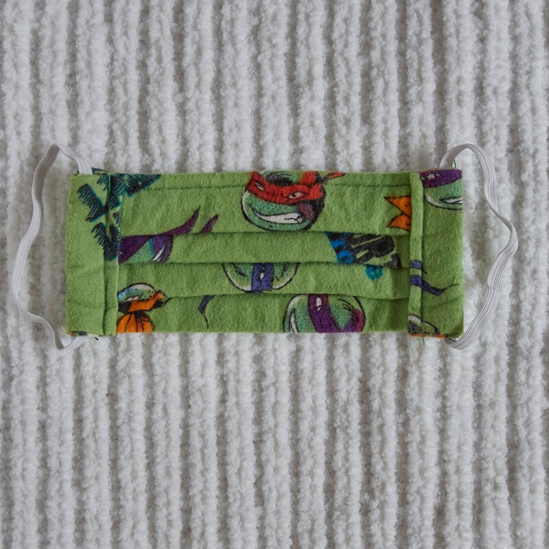 Teenage Mutant Ninja Turtle Face Mask - Etsy