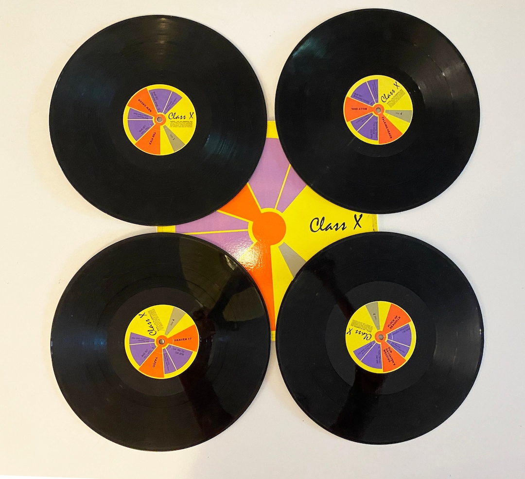 Lot of 2 RARE Class X Vinyl Record Sets (4 Discs) | X-1 & X-2 ...