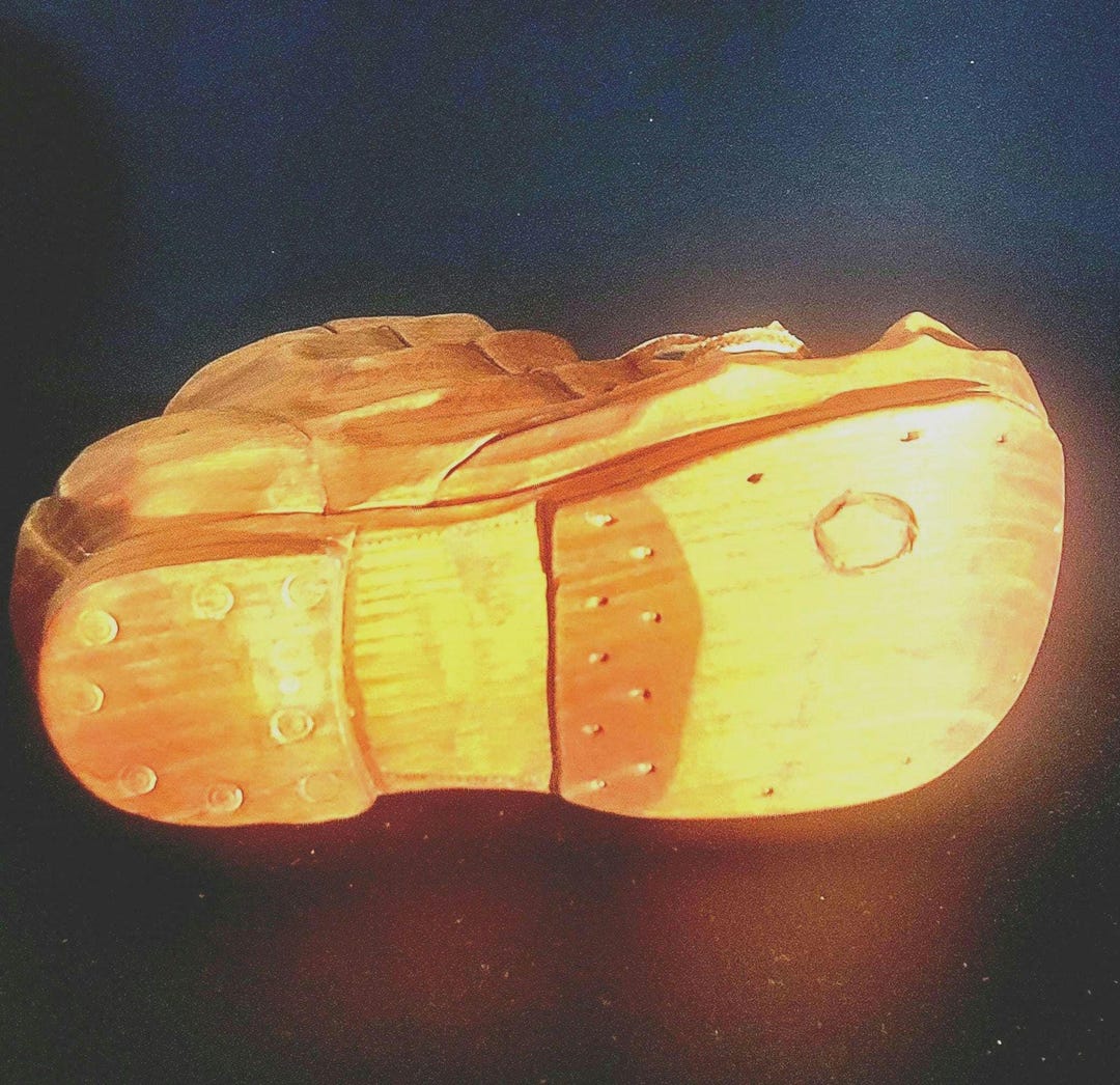 Wooden Sculpted Shoe - Etsy