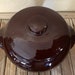 Vintage Brown Bean Pot Made in USA - Etsy