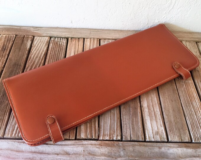 Vintage Leather Tie Case - Etsy