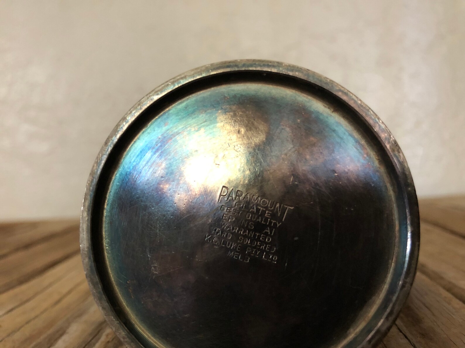 Antique Paramount Plate Best Quality EPNS KG Luke Silver - Etsy