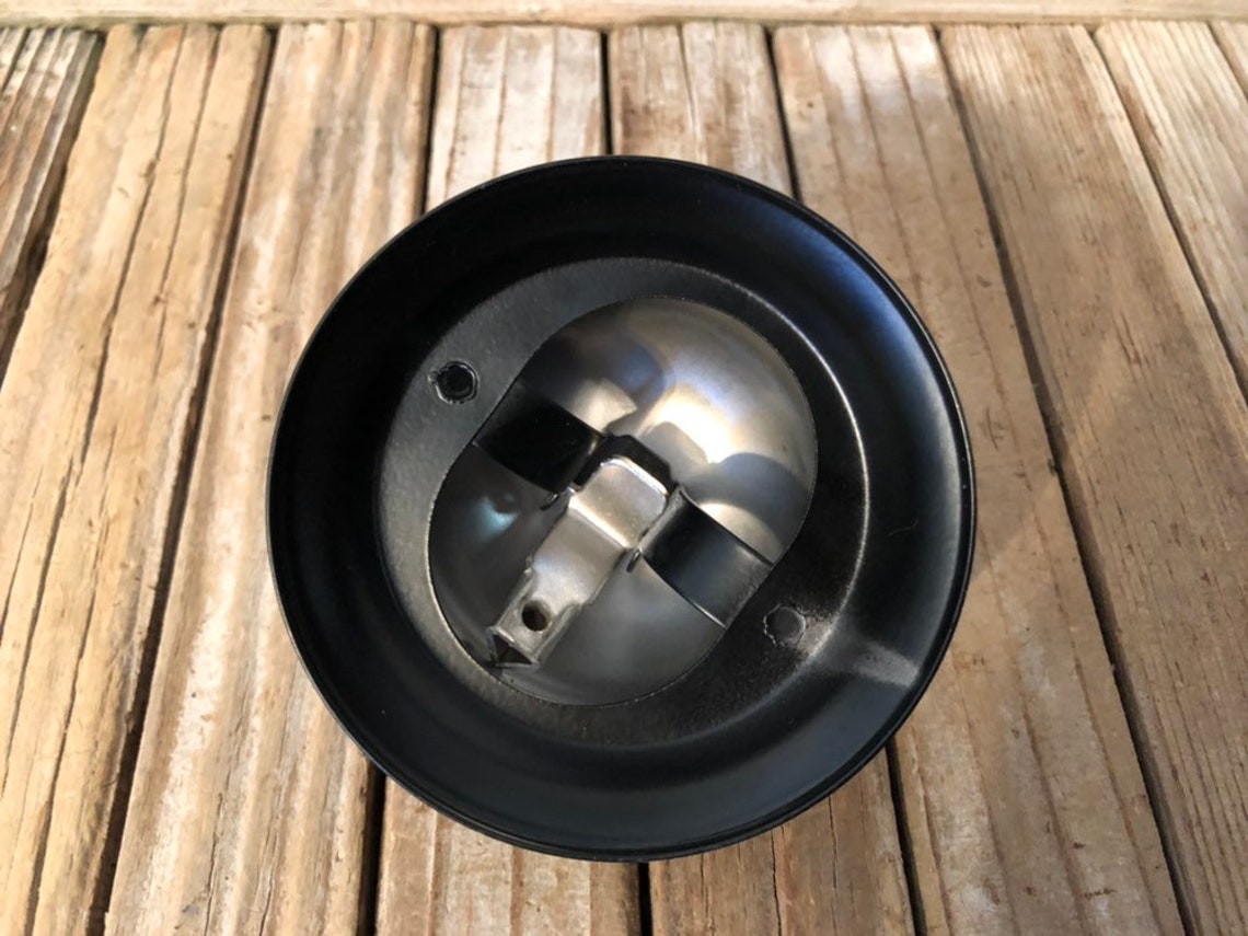 Mid Century Black and Silver Shop Bell - Etsy