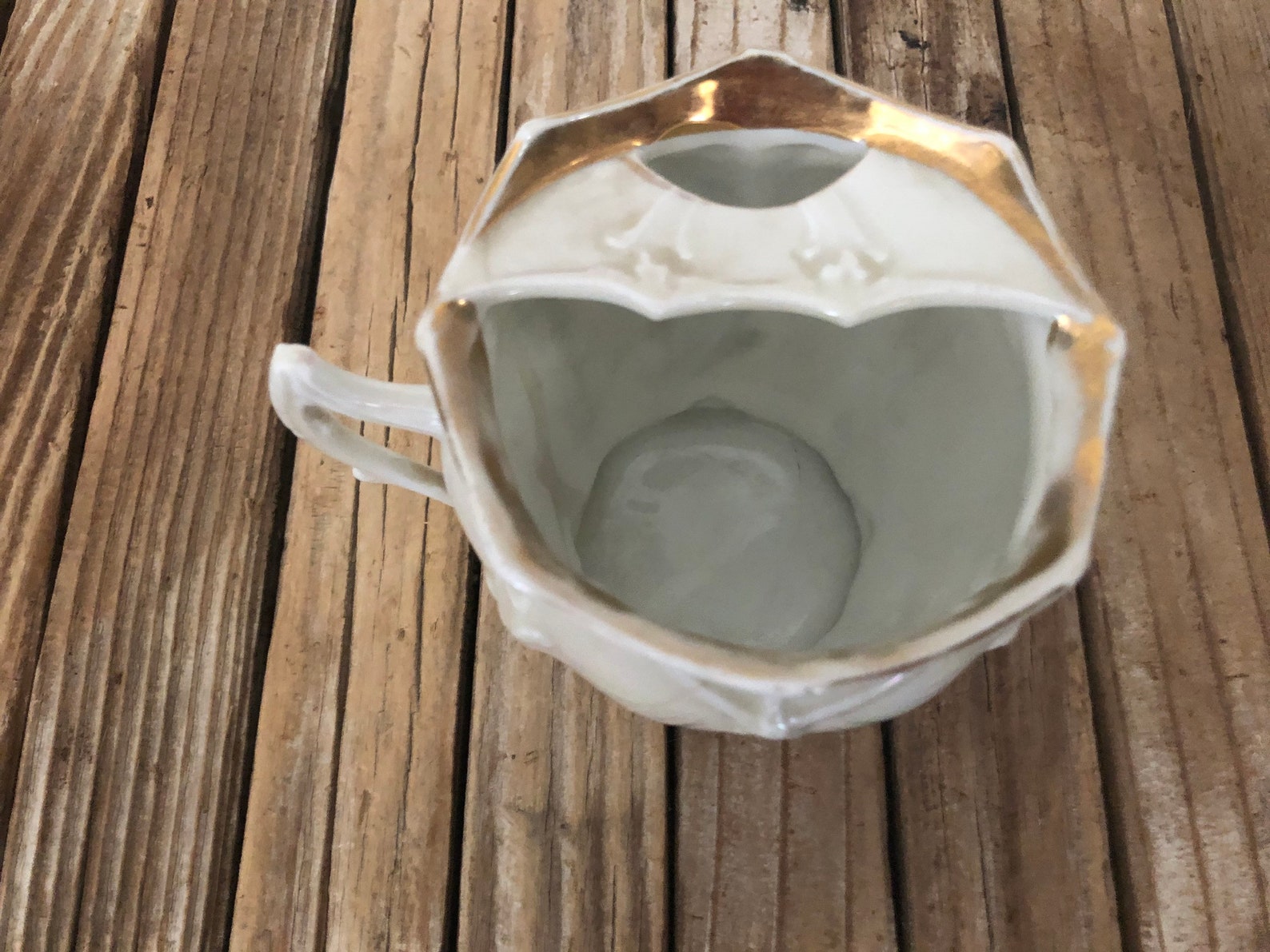 Antique Iridescent White and Gold Victorian Toothbrush Shaving - Etsy