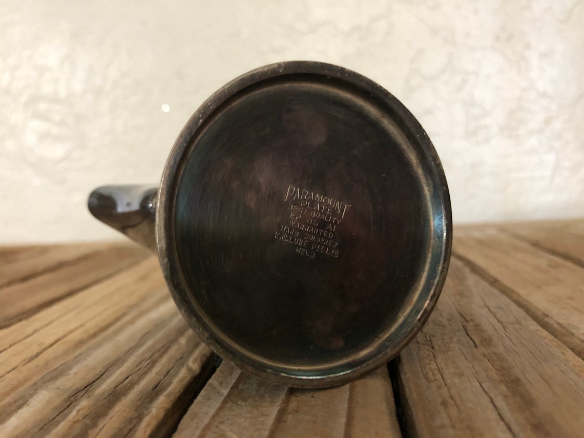 Antique Paramount Plate Best Quality EPNS KG Luke Silver - Etsy