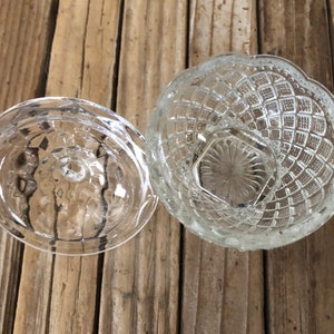 Vintage Pressed Glass Avon Container Dish - Etsy