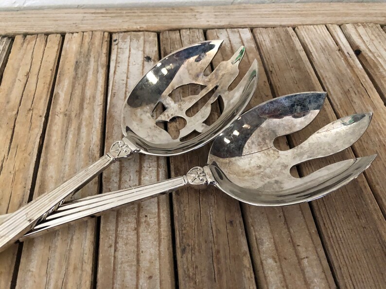 Vintage Godinger Silver Serving Utensils - Etsy