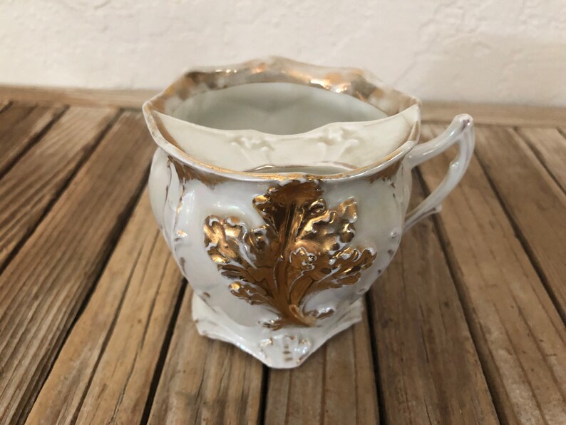 Antique Iridescent White and Gold Victorian Toothbrush Shaving - Etsy