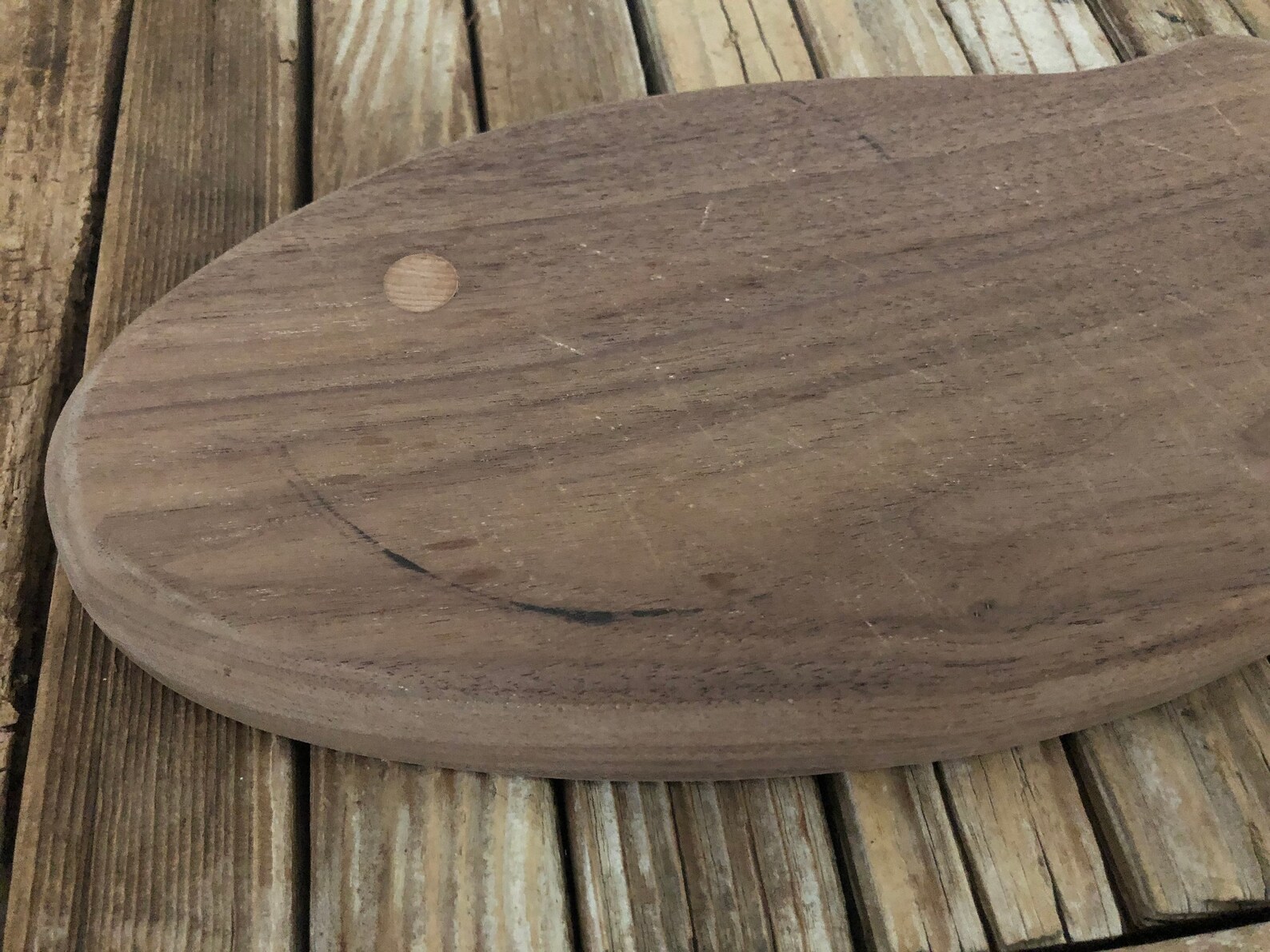 Primitive Wood Fish Cutting Board - Etsy